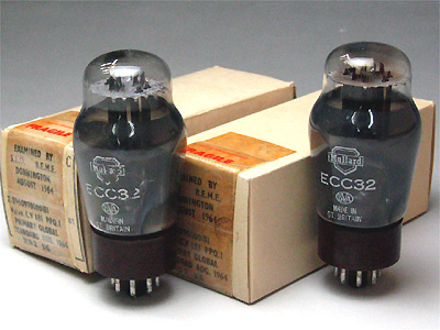 Mullard ECC32_電圧増幅管_小坂井電子【チューブワークス】